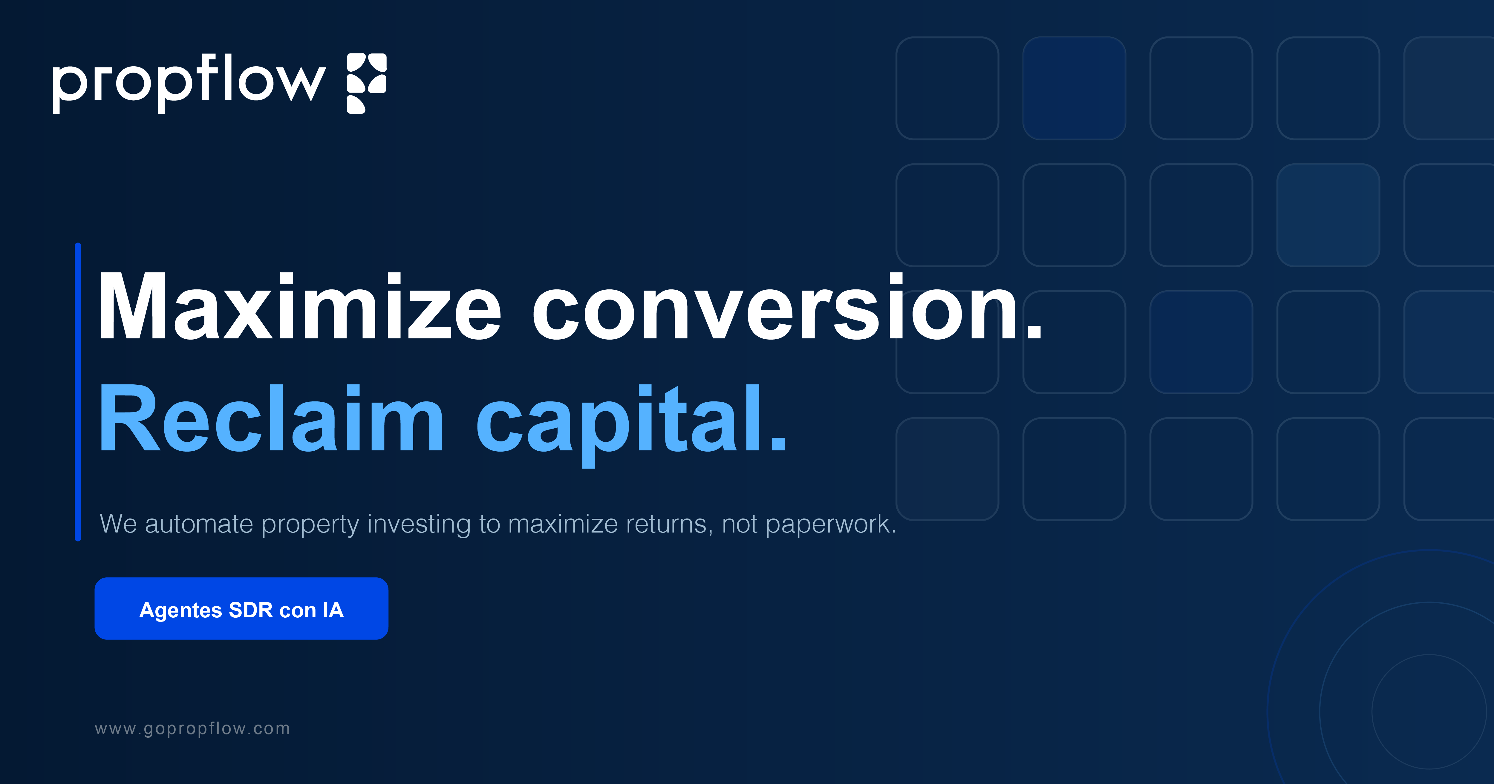 PropFlow AI - Agentes SDR con IA